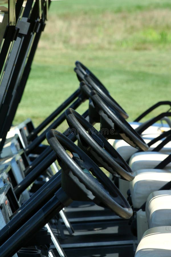 Inside View Row Golf Carts Stock Photos - Free & Royalty-Free Stock ...