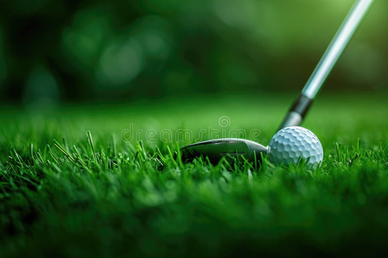 Golf club on a green stock image. Image of outdoor, athletic - 371331575