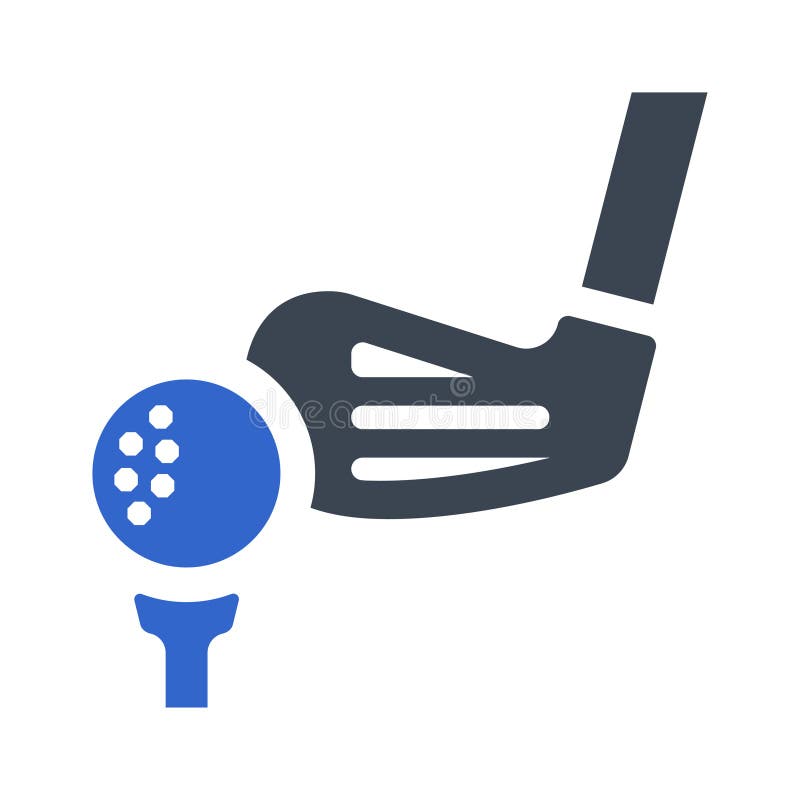 Golf club icon stock vector. Illustration of golfing - 335395790