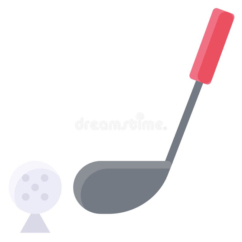 Golf Club Icon, Summer Vacation Related Vector Stock Vector ...