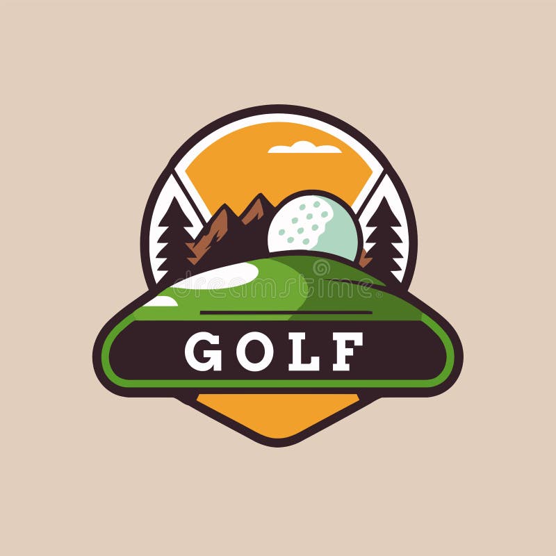 Golf Club Icons, Golf Sport Symbols, Elements and Logo Vector Stock ...