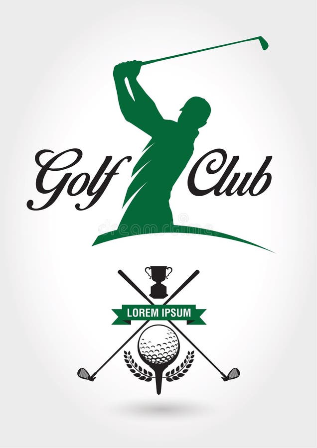 Golf Club Logo And Icon Stock Vector - Image: 42812903