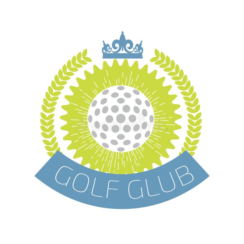 Golf Club Logo. Vector Illustration Stock Vector - Illustration of ...