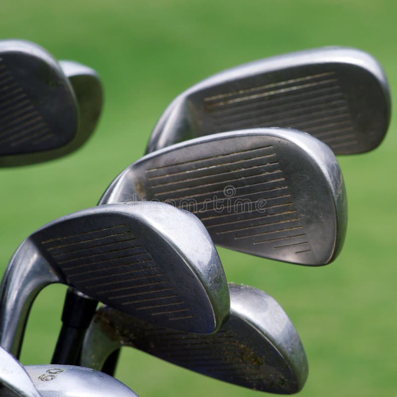 Golfer putting the ball stock photo. Image of golf, concentration ...