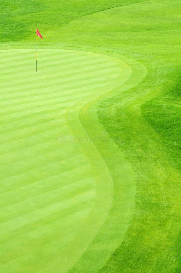 Golf Green, Fairway at a Very Lush and Green Golf Club Stock Photo ...