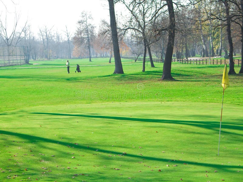 Golf Course stock image. Image of fringe, pastime, club - 6673463