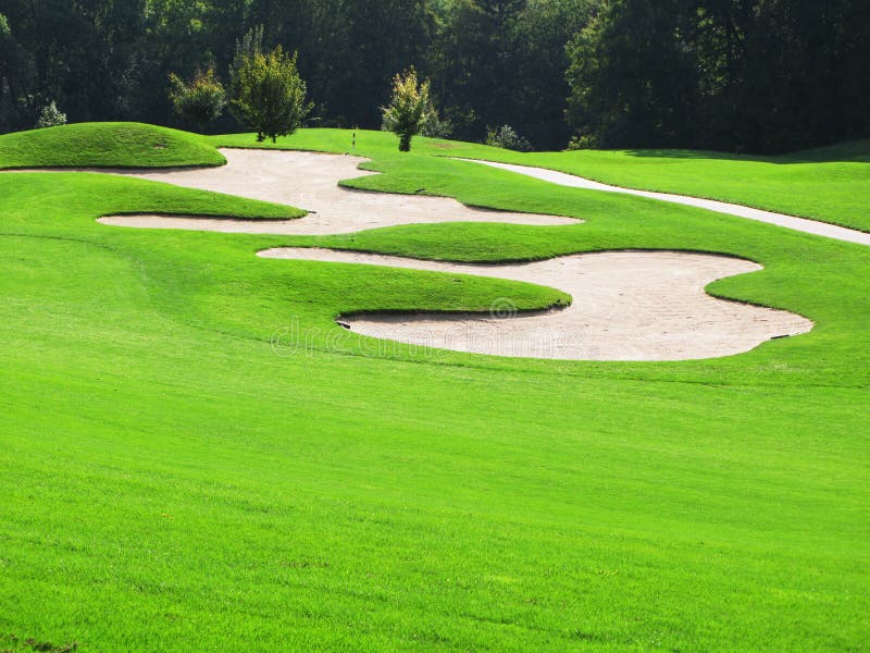 Beautiful golf playground stock image. Image of outside - 2336833