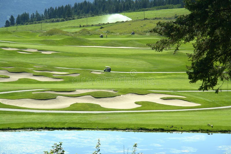 Golf Course stock image. Image of fringe, pastime, club - 6673463