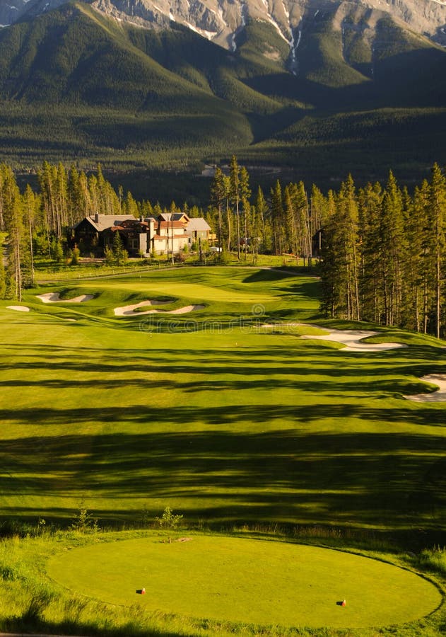 Kananaskis Golf Course stock image. Image of golf, pretty - 417597