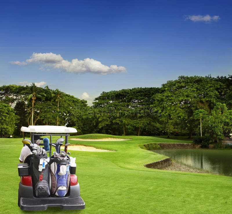 Golf course stock image. Image of outdoor, clean, freedom - 34934029