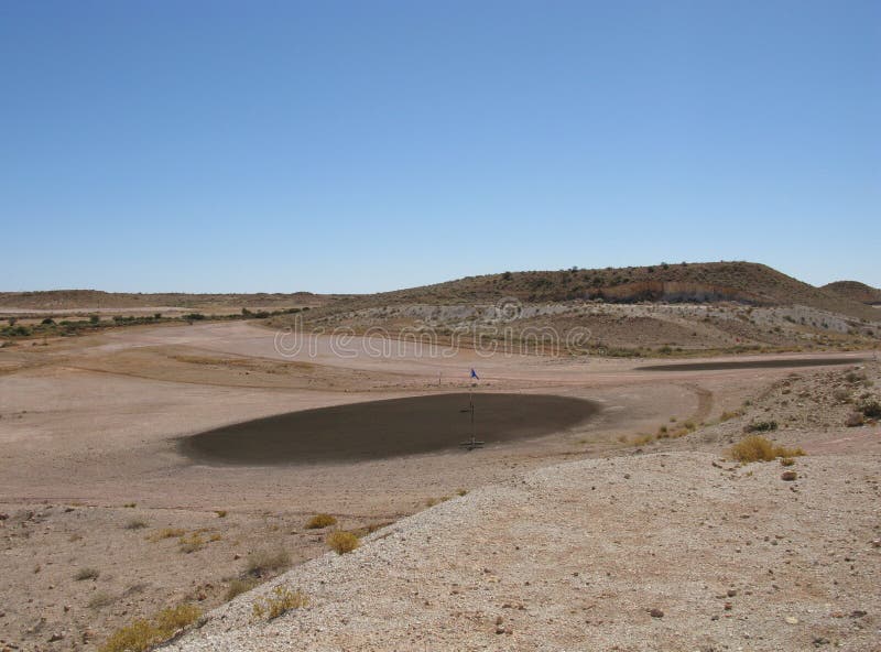 Coober Pedy Golf Course stock photo. Image of iconic - 74623692