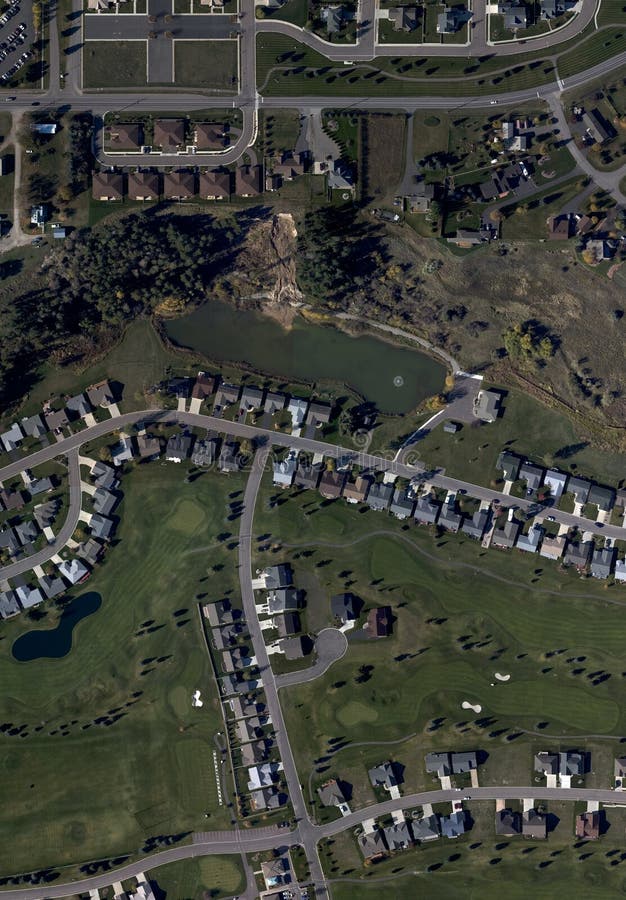 Golf course community stock photo. Image of view, real - 17142628