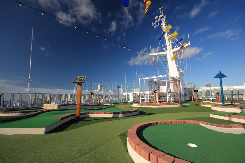 Golf course on deck stock image. Image of caddie, gear - 46717873