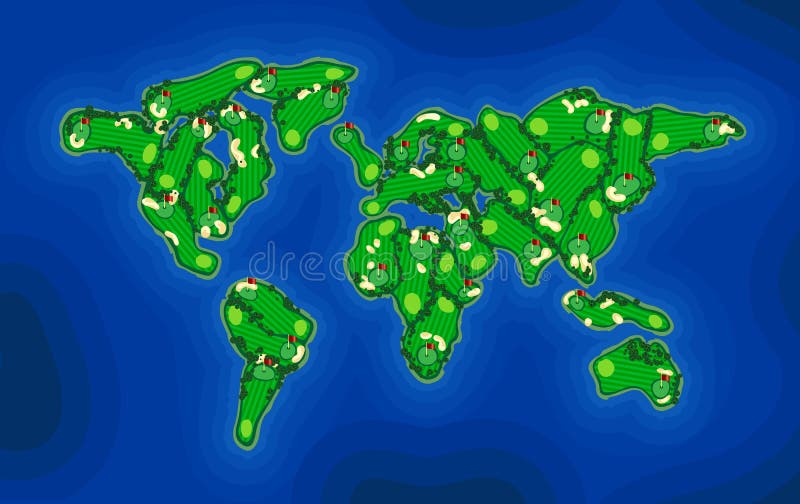 Golf Course Map Vector Stock Illustrations – 596 Golf Course Map Vector ...