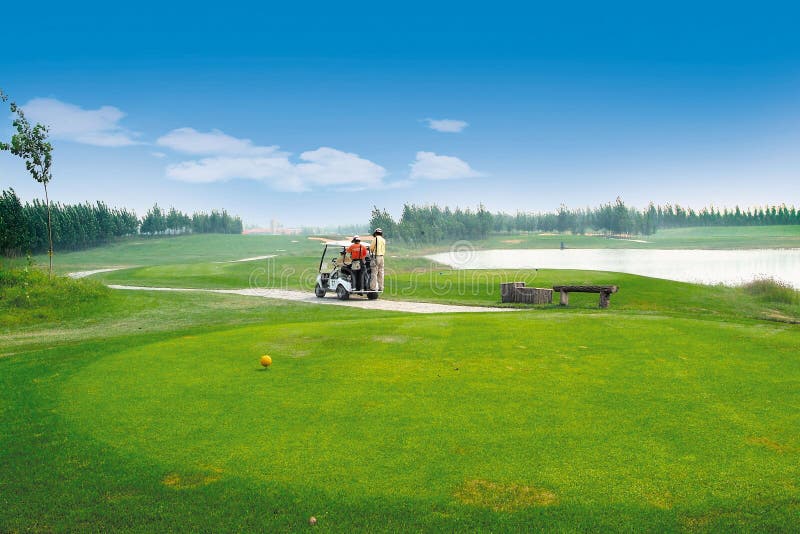 Golf Course editorial photography. Image of island, field - 81562292