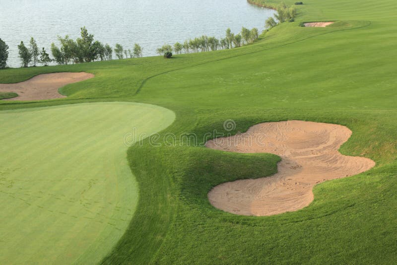 Golf Course, the Grass, Design Stock Photo - Image of natural, outdoor ...