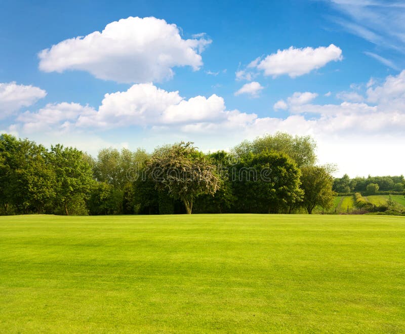 Golf Course Green stock image. Image of outside, park - 29386269