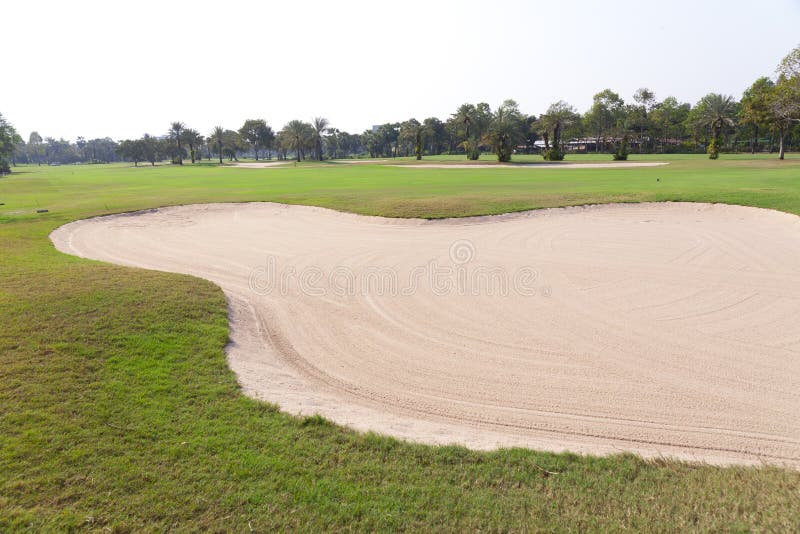 Golf course stock photo. Image of competition, landscape - 52076430