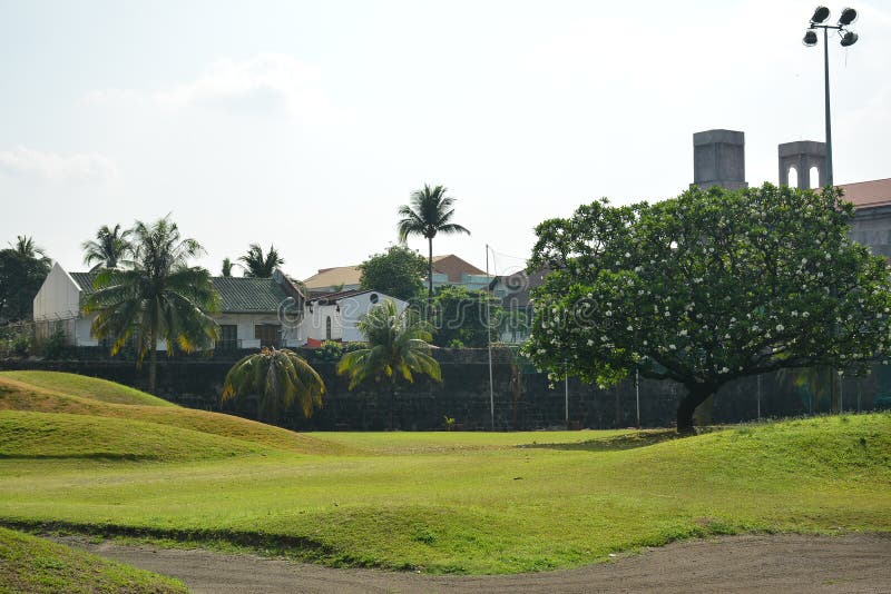 Golf Course Pathway at Mount Malarayat in Lipa, Batangas, Philippines ...