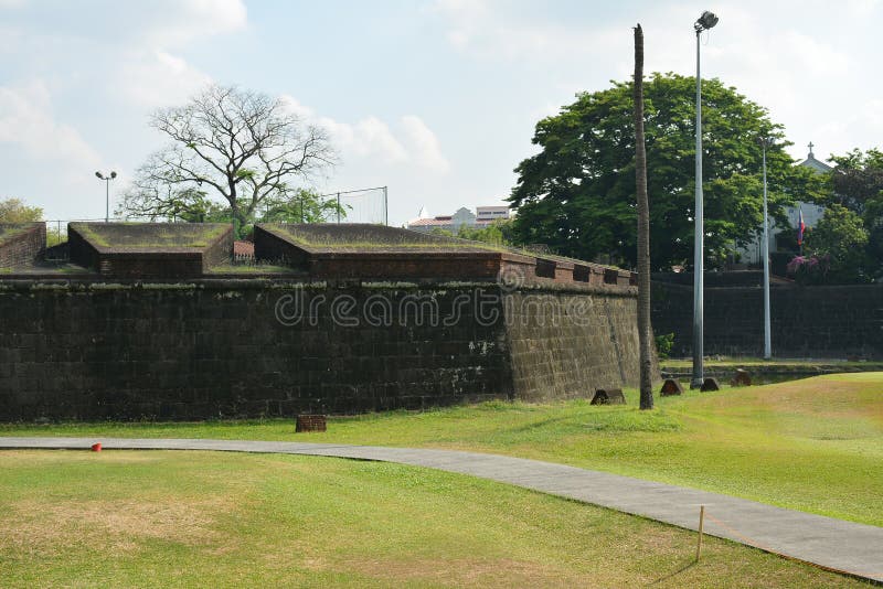 Golf Course at Intramuros in Manila, Philippines Editorial Photography ...