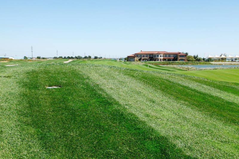 The golf course landscape stock photo. Image of golf - 171401818
