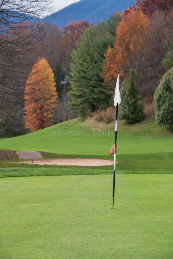 Golf Course Landscape stock photo. Image of autumn, nature - 63465544