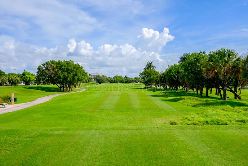 Golf stock image. Image of sports, sunny, trees, lawn - 41139935