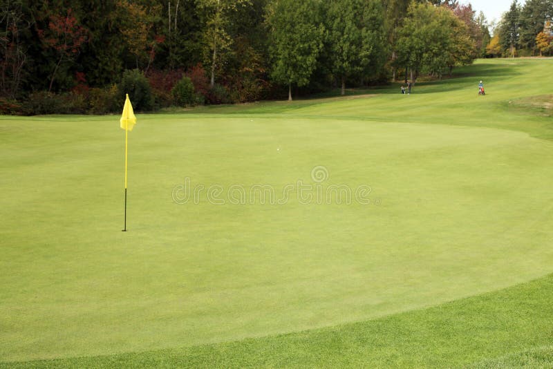 Golf Course - Luxury International Standard Stock Photo - Image of ...