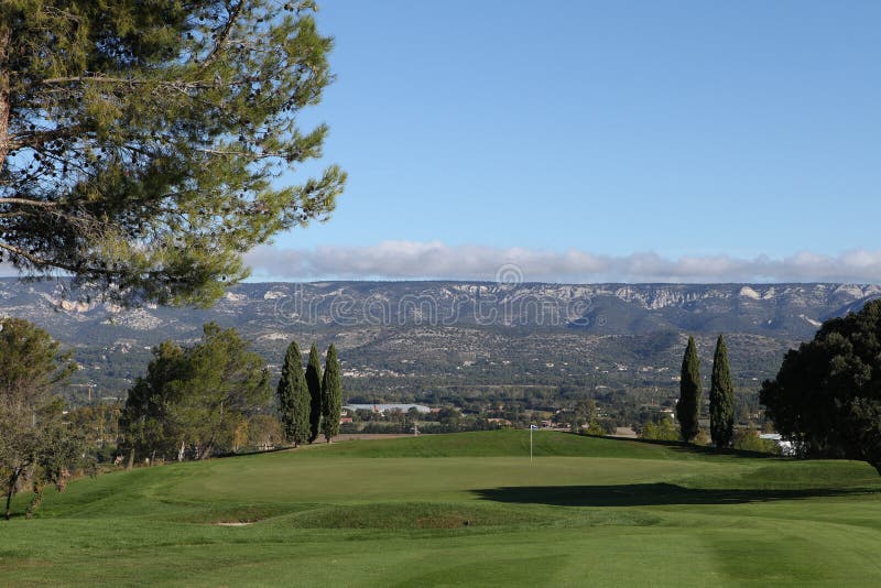 Golf Course at the Masters 13 2013, Pont Royal, France Editorial Image ...