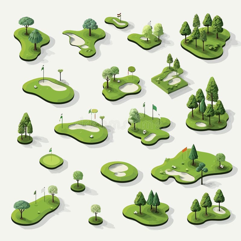 Golf Isometric Stock Photos - Free & Royalty-Free Stock Photos from ...