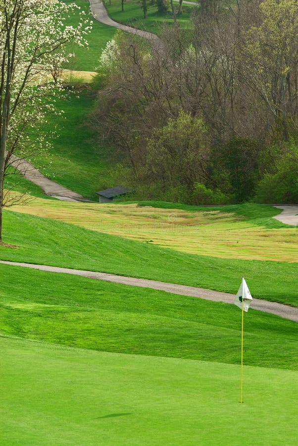 Golf course stock image. Image of relaxation, outdoors - 1367787