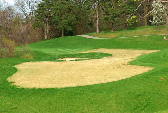 Golf Course in Springtime stock photo. Image of colorful - 2223540