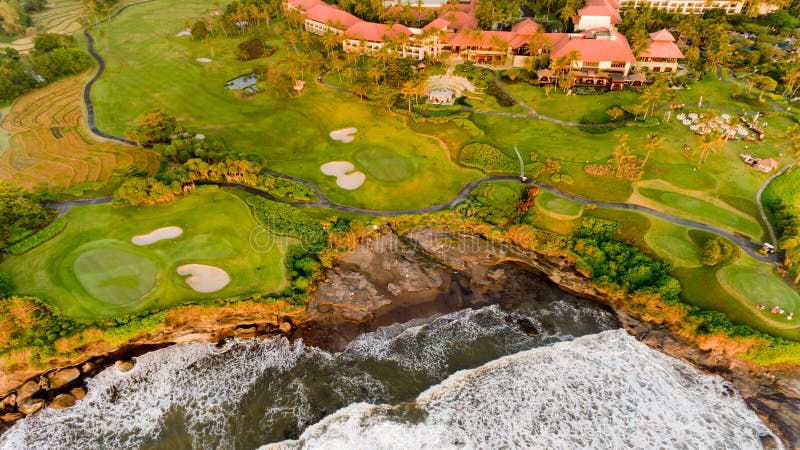 Golf Course Top View