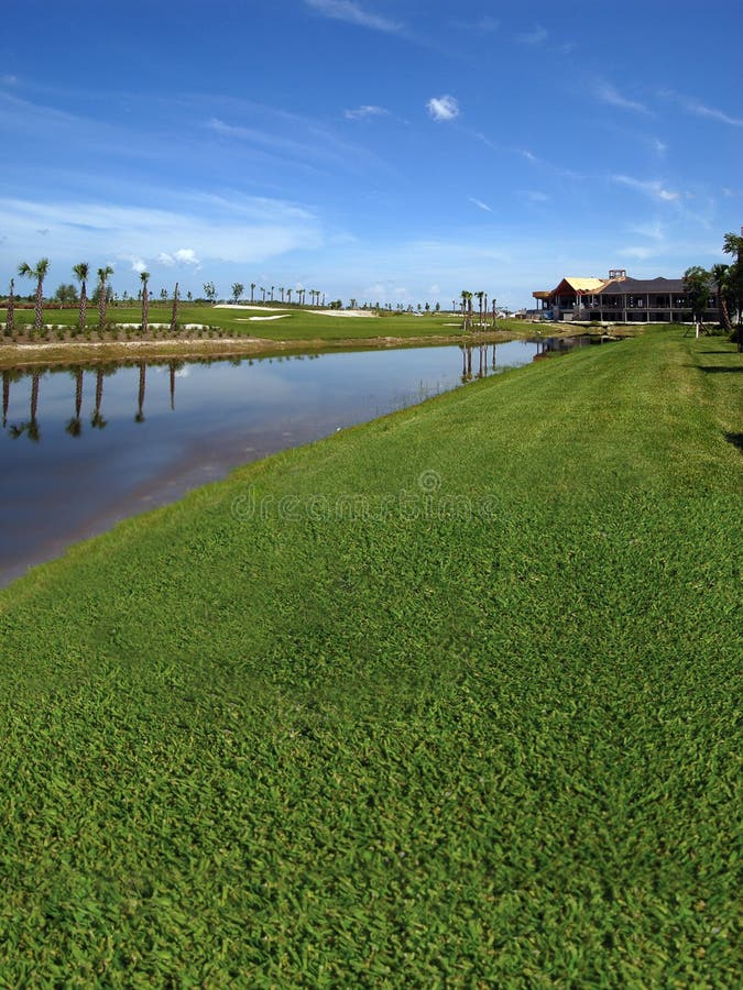 Golf Course Under Construction Stock Photo - Image of condominums, game ...