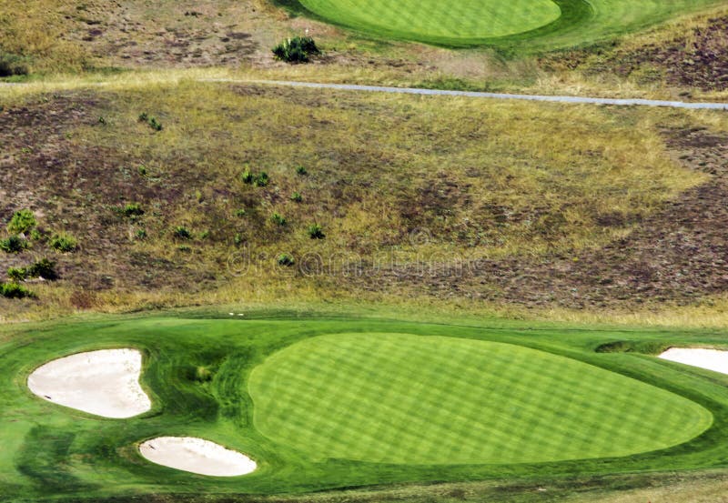 Golf course stock image. Image of beautiful, ocean, green - 135307533