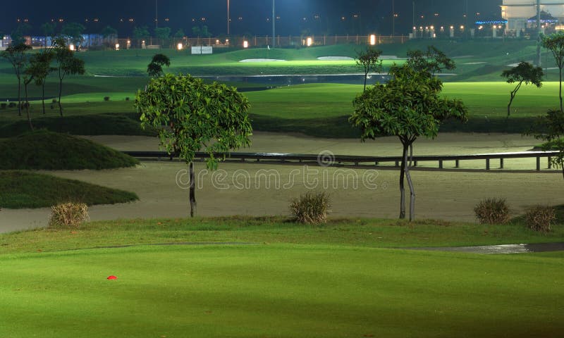 Golf court stock photo. Image of nature, field, luxury - 14019520