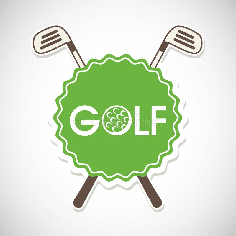 Golf cup design stock vector. Illustration of flag, golf - 63369201