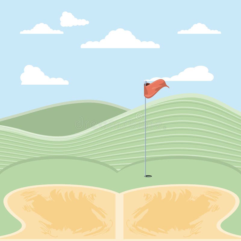 Sand Trap Stock Illustrations – 200 Sand Trap Stock Illustrations ...