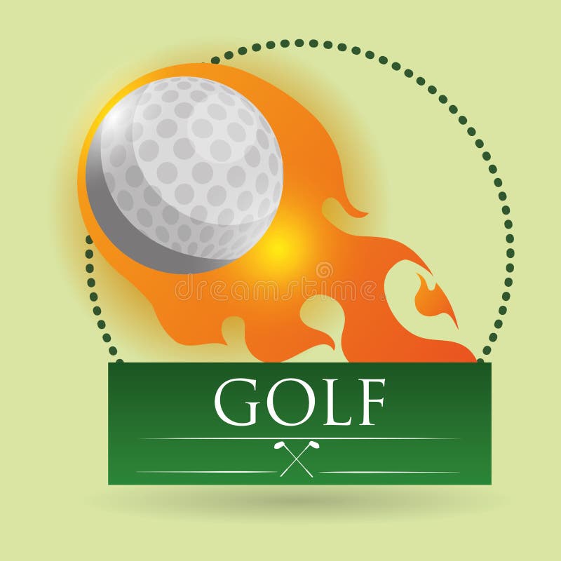 Golf design stock vector. Illustration of vector, fitness - 59062678