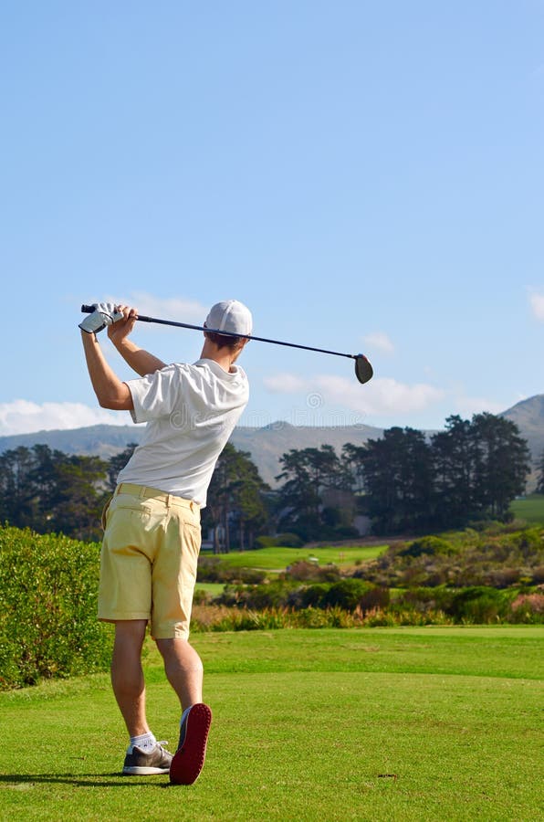 Golf drive stock image. Image of skill, green, outdoors - 57813885