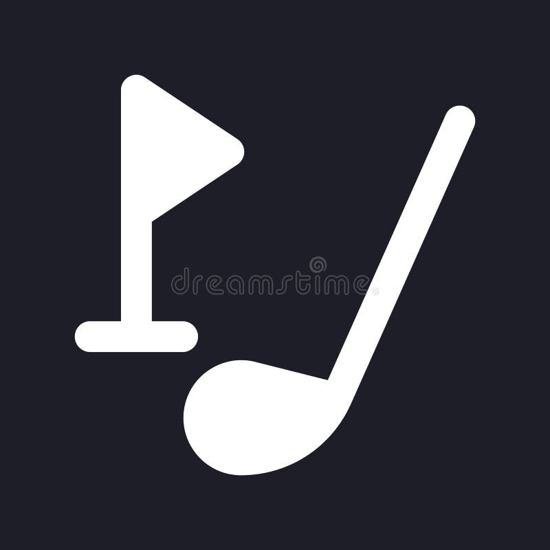 Golf Driver and Cup Tag Dark Mode Glyph Ui Icon Stock Illustration ... Golf Driver and Cup Tag Dark Mode Glyph Ui Icon Stock Illustration ...