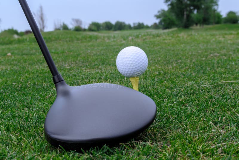 Golf driver stock photo. Image of grass, fairway, individual - 72139738