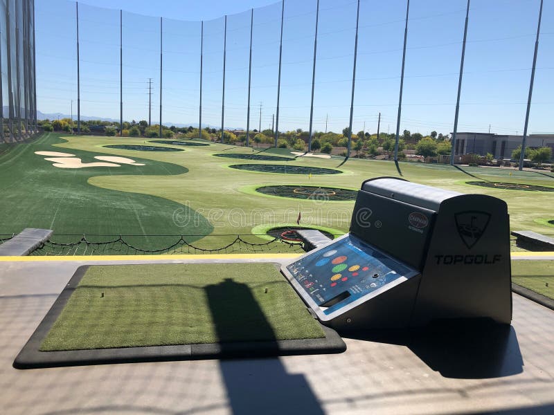 Golf Driving Range. editorial photo. Image of activity - 145794016