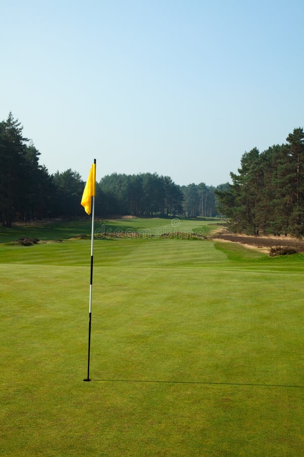 Golf field stock photo. Image of rake, house, hindrance - 10339270