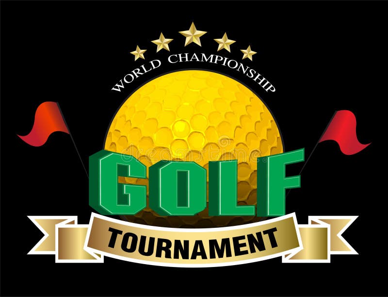 Golf font logo stock vector. Illustration of club, competition - 327027014