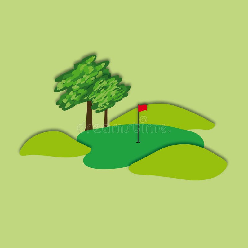 Putting Green Stock Illustrations – 4,585 Putting Green Stock ...