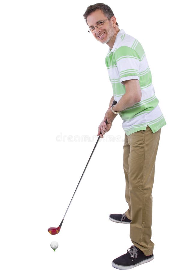 Golf Hobby stock photo. Image of person, aged, healthy - 44852476