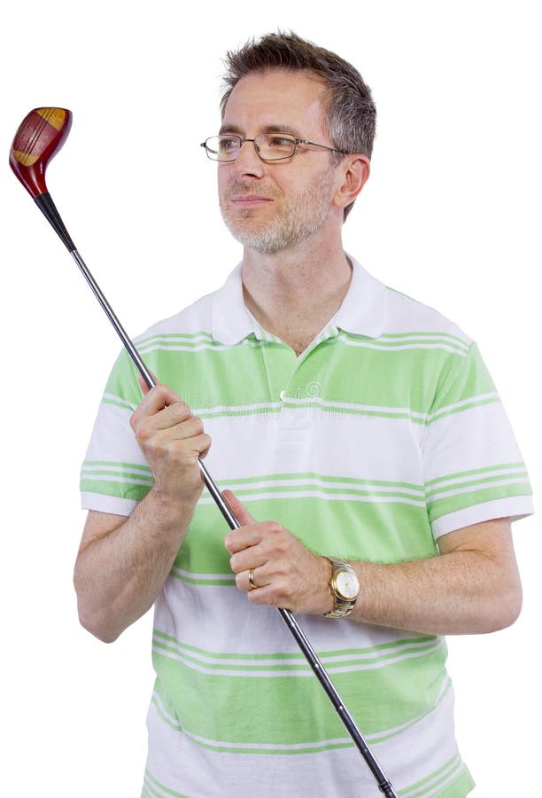 Golf Hobby stock photo. Image of game, iron, caucasian - 45140896