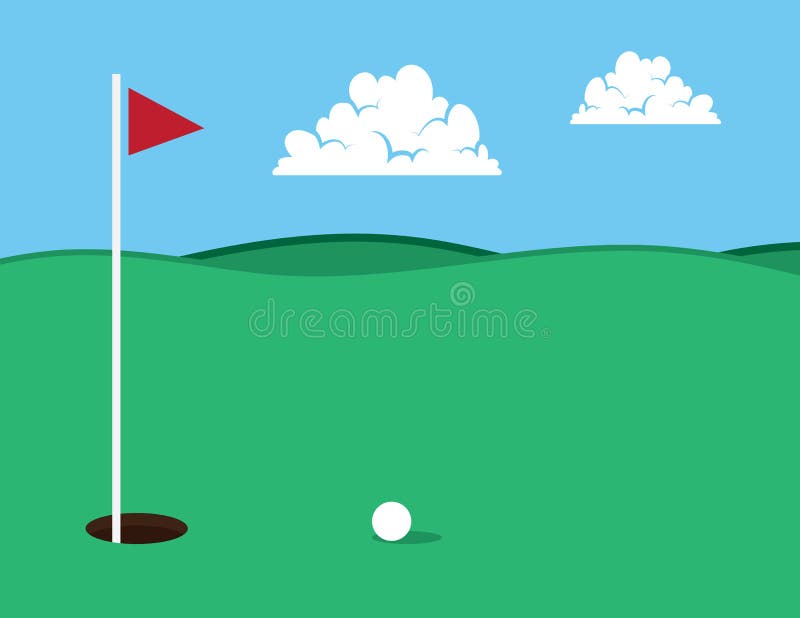 Golfing dog stock illustration. Illustration of grey - 12736544