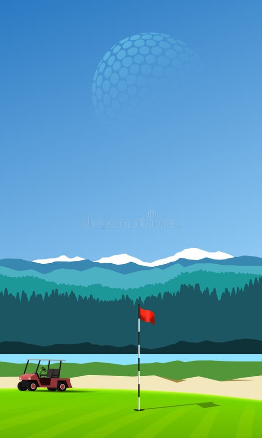 Golf Course Hole Layout Stock Illustrations – 602 Golf Course Hole ...